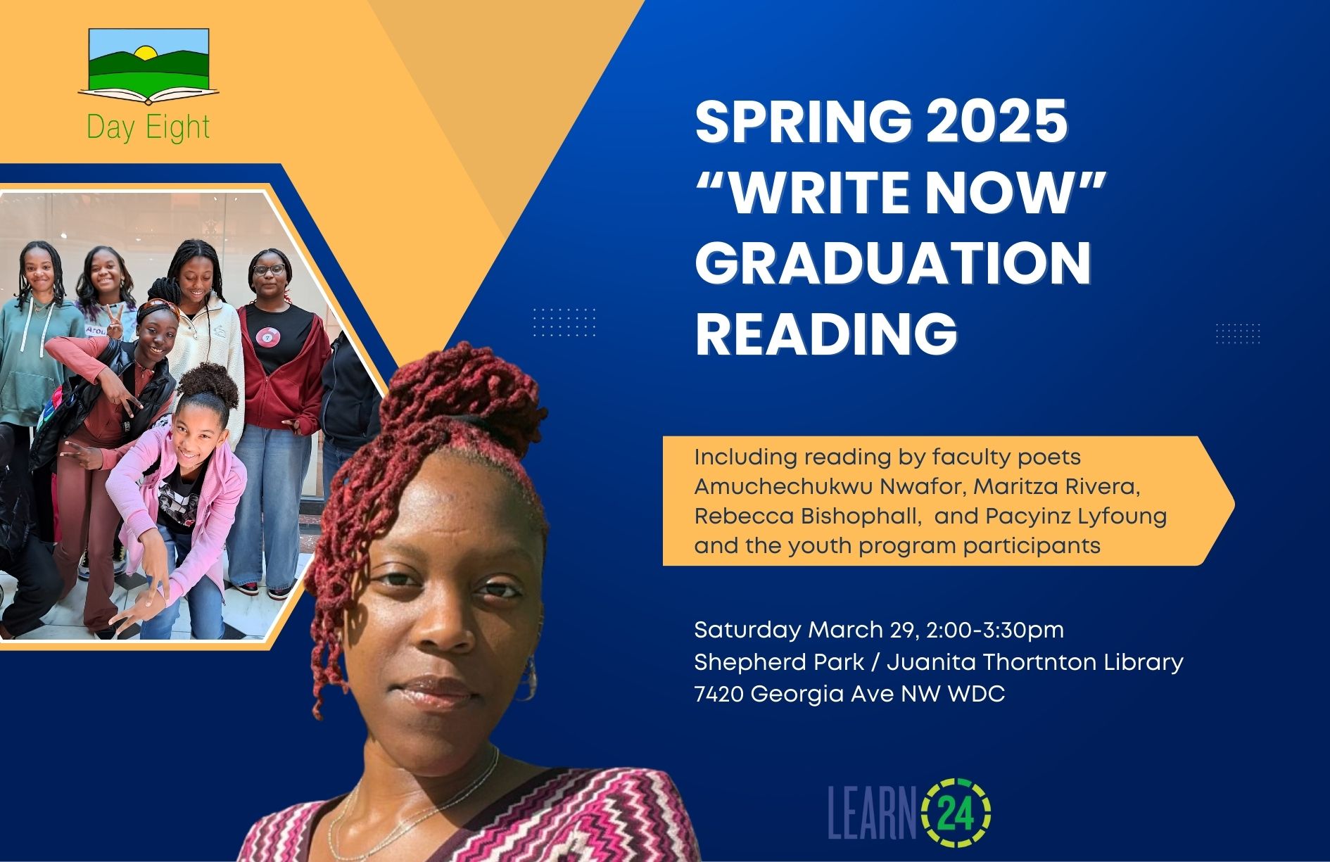 Spring 2025 Women and Girls Writing Program Graduation Reading Saturday ...