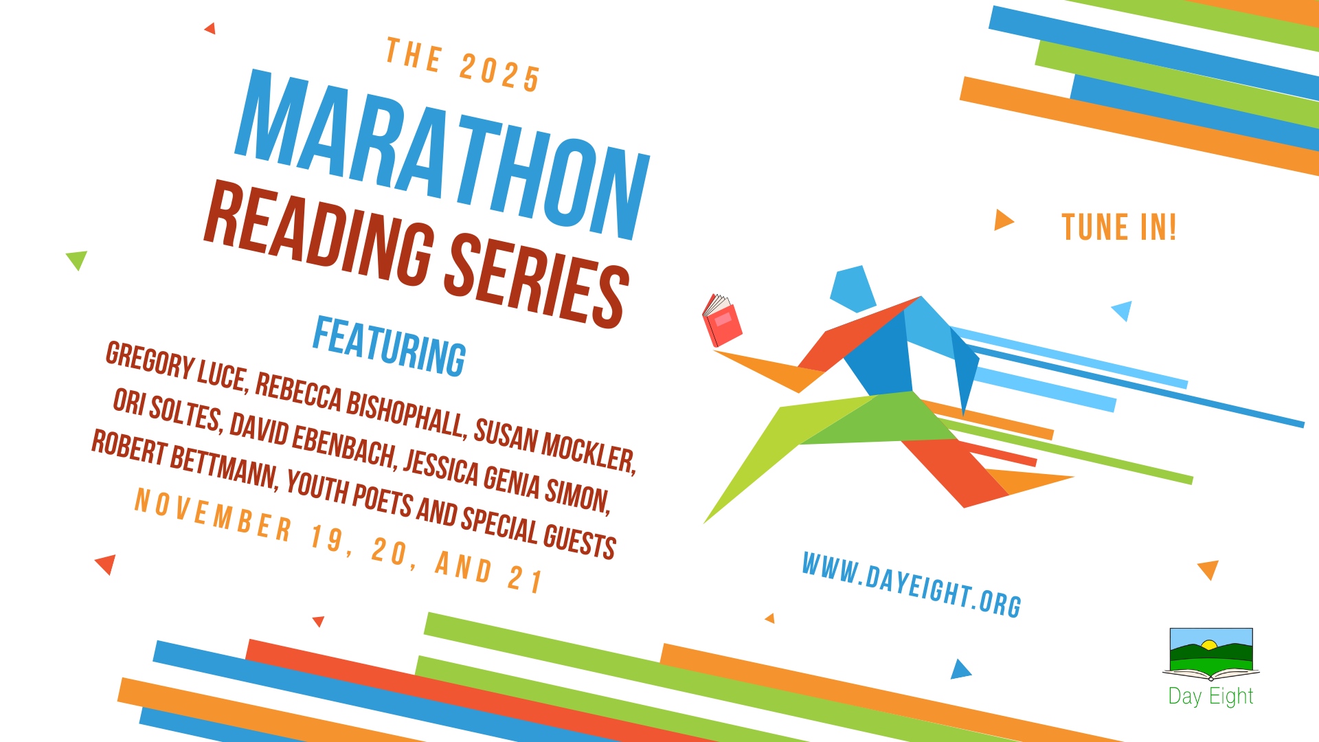 Announcing the Marathon Reading Series | Day Eight