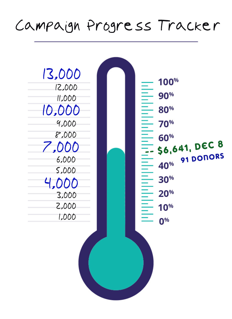 Campaign-thermometer.12.8.25 | Day Eight